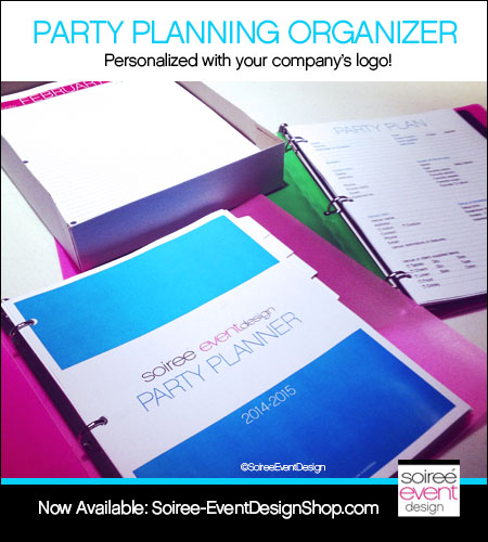 Soiree Event Design's Party Planning Organizer
